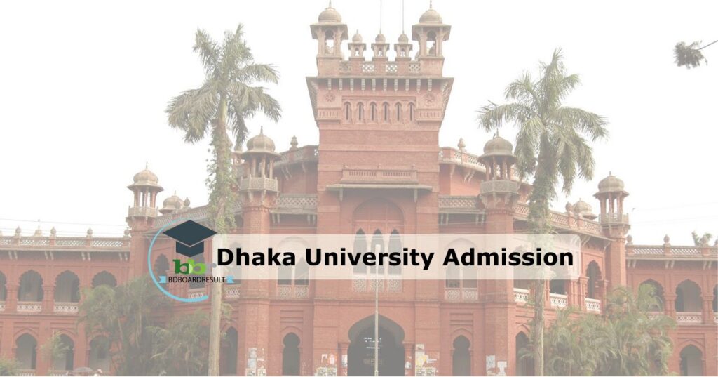 DU Admission Circular 2020 - 2021 Dhaka University Admission